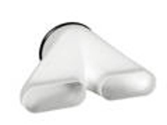 Polysan - profi-air Ovalkanal Übergang DN 160, 2 x 163 x 68 (oval)