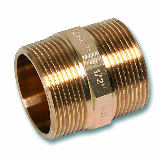 Polysan - Purafit-Doppel-Nippel 1 1/2''