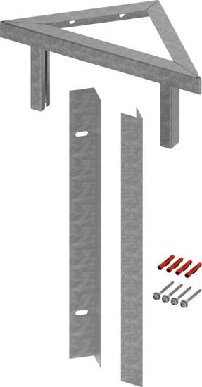 Polysan - TECEprofil Modulbefestigung 320 für Wand-Eckmontage